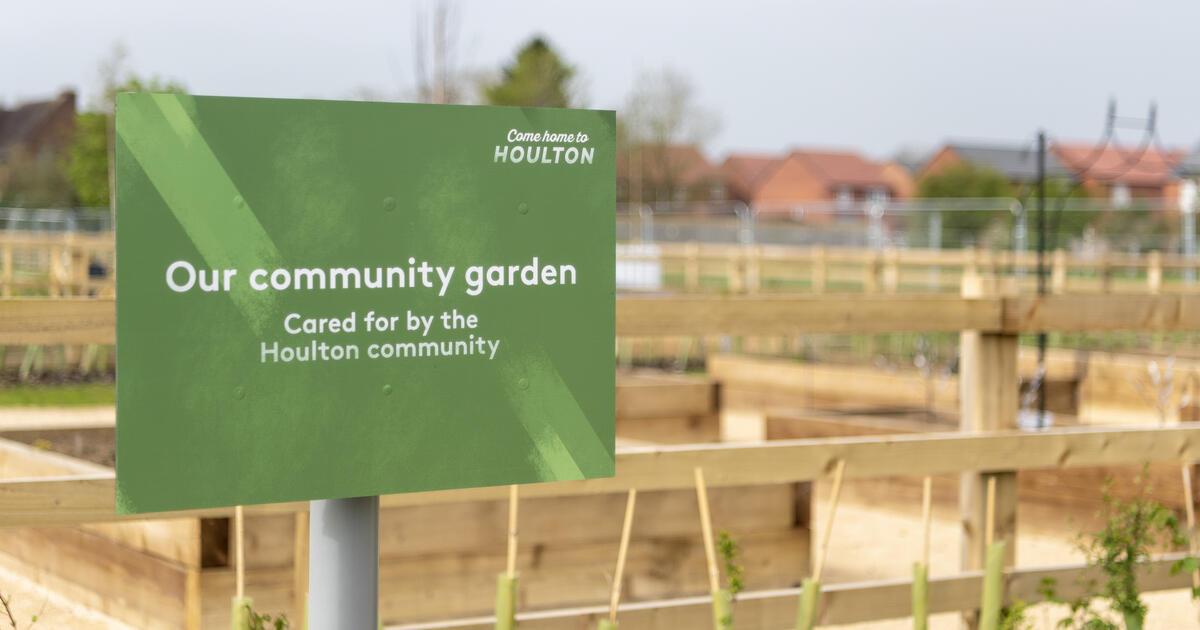 Winning Design Now Planted At Houlton Community Garden | BMD