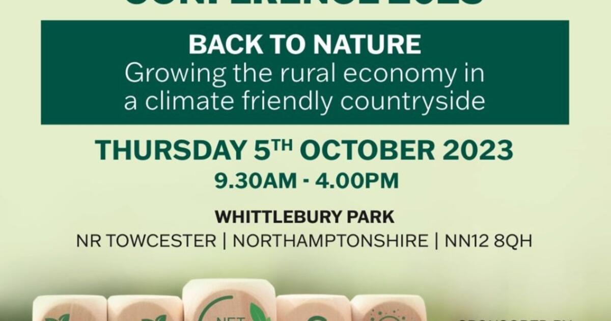 Back to Nature, Growing the Rural Economy in a Climate Friendly ...